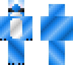 Detailed blue manokit | Minecraft Skin