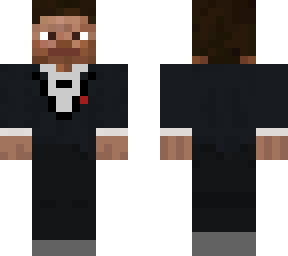Tuxedo Steve | Minecraft Skin