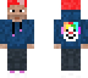Auron clown pelirojo | Minecraft Skin