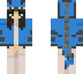 chica azul | Minecraft Skins