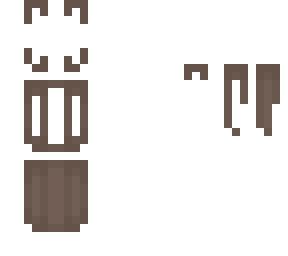 Hair Tutorial front and back | Minecraft Skin