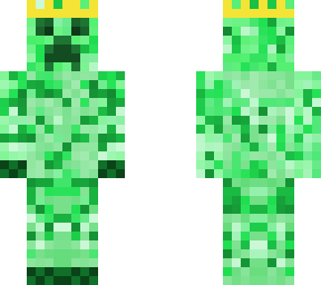kingcreeper creeper king skin | Minecraft Skins