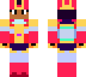 Meg in the mecha | Minecraft Skin