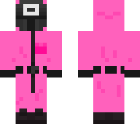 pink soldier (squidgames) | Minecraft Skin