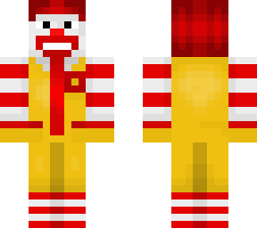 ronald mcdonald | Minecraft Skins