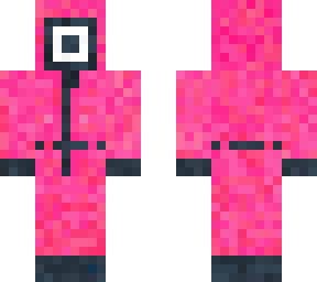 squidgame game squid squidgameguard squidguard guard square pink ...