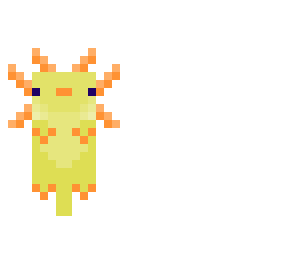 axolotl yellow | Minecraft Skins