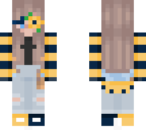 Bee girl skin | Minecraft Skin
