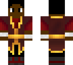 black firebender | Minecraft Skin