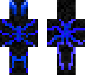 symbiote spiderman | Minecraft Skins