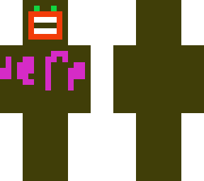 derp tree with pearly whites | Minecraft Skin