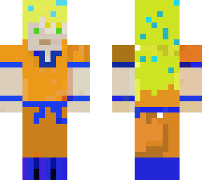 Goku SSJ3 | Minecraft Skin