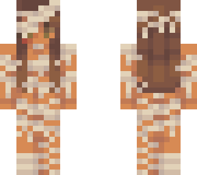 Mummy Girl White Gray Minecraft Skins