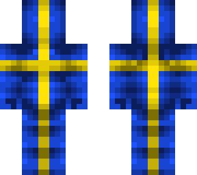 Sweden Flag | Minecraft Skin