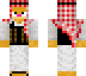 arab garfield | Minecraft Skin