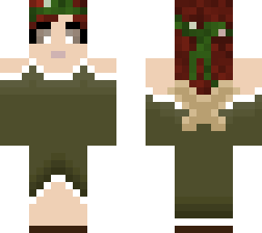 Dark Green fairy. | Minecraft Skin