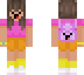 Derpy dora | Minecraft Skin