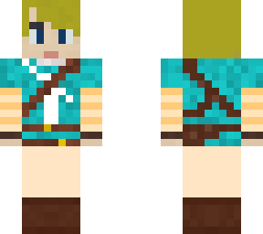 botw zelda link | Minecraft Skins