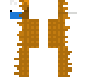 Bongo Cat Pumpkin Minecraft Skins