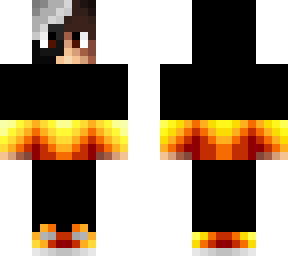 real fire boy | Minecraft Skins