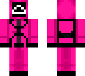 squid game triangle guard | Minecraft Skins