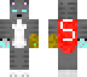 super-mecha cat | Minecraft Skin