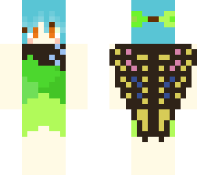 Touhou Tenkuushou - Eternity Larva | Minecraft Skin