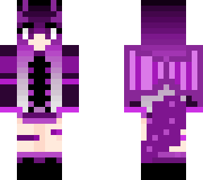 ender dragon girl | Minecraft Skin