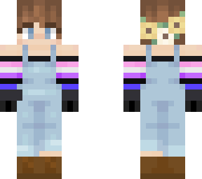 genderfluid pride skin *EDIT* | Minecraft Skin