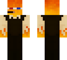 grillby | Minecraft Skins