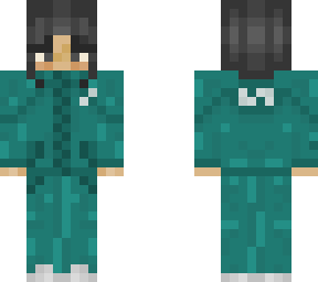 kang sae byeok 067 from squid game! (without bl00d) | Minecraft Skin
