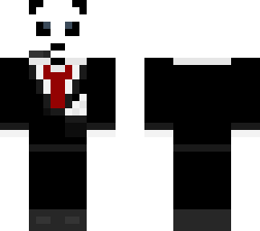 Panda Gamer Minecraft Skins