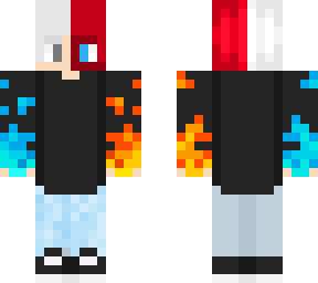 Shoto Todoroki Bnha Minecraft Skins