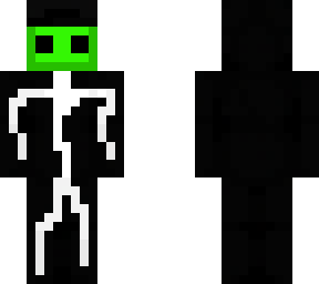 StickMan Lime Slime | Minecraft Skin