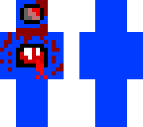 Blue imposter | Minecraft Skin