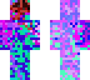Corrupted skin | Minecraft Skin