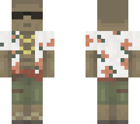csgo counterstrike elite trapper solman agent hawaiian | Minecraft Skins