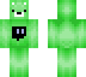 Green Wallibear | Minecraft Skin