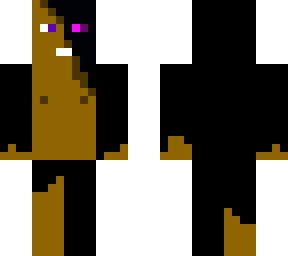 half ender half black | Minecraft Skin