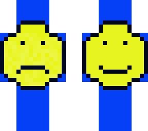 Happy and Sad Emoji | Minecraft Skin