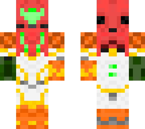 Metroid Dread Varia Suit | Minecraft Skin