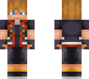 Kingdom Hearts Sora Minecraft Skins