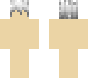 White Hair Base | Minecraft Skin