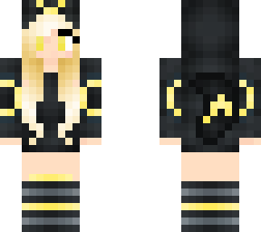 Gold_Girl_Skin | Minecraft Skin