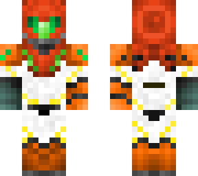 Samus Metroid Dread Nintendo Minecraft Skins
