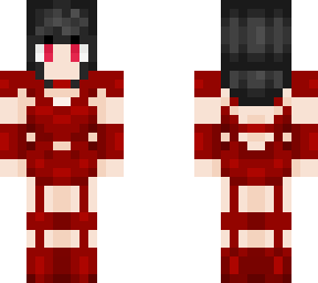 ruby armor | Minecraft Skins