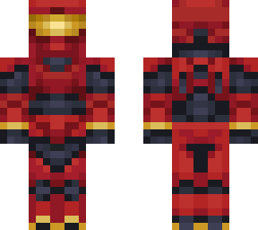 red spartan | Minecraft Skins