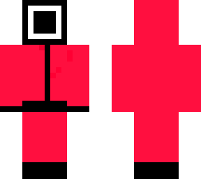 squid game square mask | Minecraft Skin