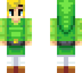 Toon Link Minecraft Skin