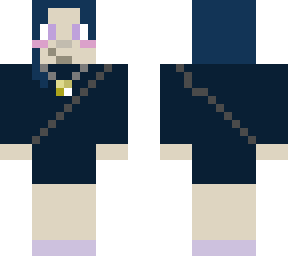 Warden Girl Minecraft Skins